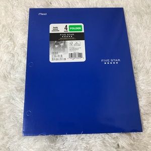 Five Star | Office | Five Star 4 Pocket Folder Bundle 8pcs New | Poshmark